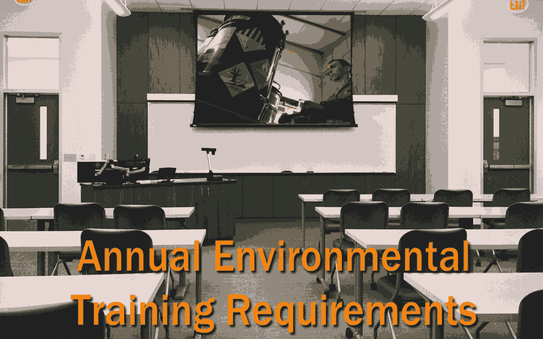 Annual Environmental Compliance Training | iSi Environmental Blog