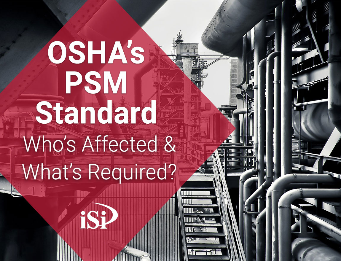 What Is PSM OSHA s Process Safety Management Explained What Is PSM OSHA s Process Safety Management Explained